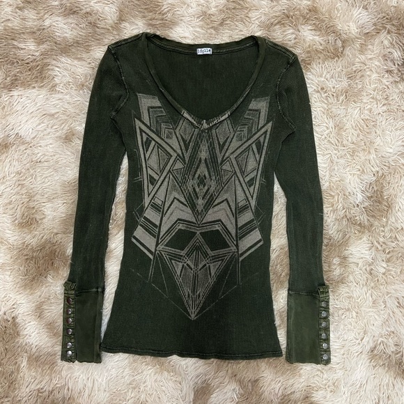 Vintage | Tops | Y2k Style Long Sleeve | Poshmark